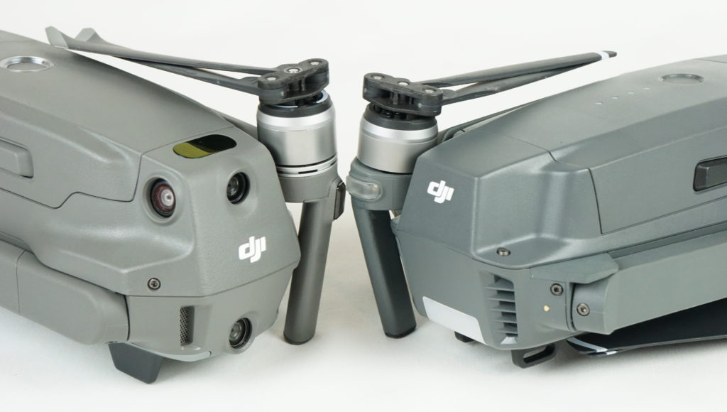 Mavic 2 Pro vs Mavic 2 Zoom - Half Chrome Drones