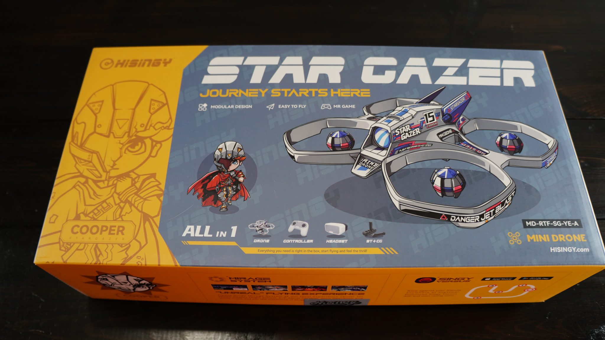 Hisingy Star Gazer | This is a different take on a beginner drone ...