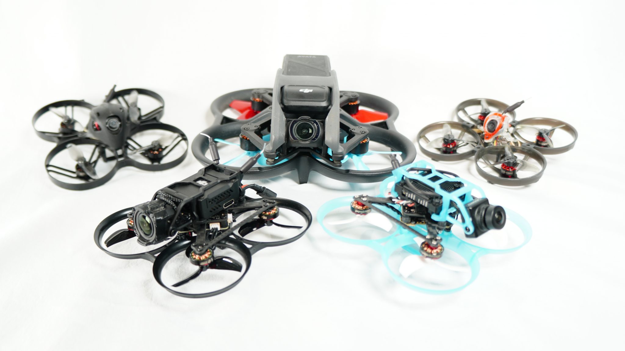 Pavo Pico | Tiny Cinewhoop - Half Chrome Drones